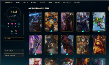 CONTA LOL PLAT 4(EX DIMA TODAS SEASON) - League of Legends - Contas - GGMAX