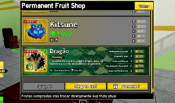 Conta BloxFruits DRAGON PERMA e 2x - Roblox - Blox Fruits - GGMAX