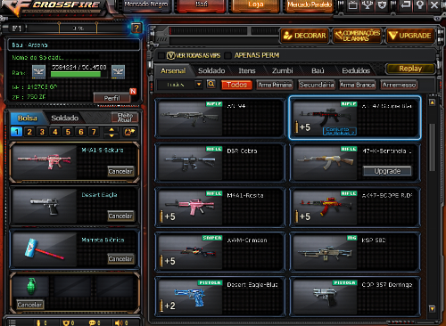 CONTA CROSSFIRE AL - M4 SAKURA, 5 - Crossfire - GGMAX