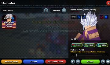 Gohan Beast EVO ( Anime Last Stand ) - Roblox - Anime Last Stand - GGMAX