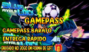 BLUE LOCK RIVALS - GAMEPASS [BARATO] - Roblox - Outros jogos Roblox - GGMAX
