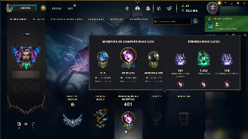 Conta de League of Legends (lvl 369, - League of Legends - Contas - GGMAX