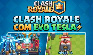 CLASH ROYALE COM EVO TESLA ARENA 4 | - Clash Royale - GGMAX