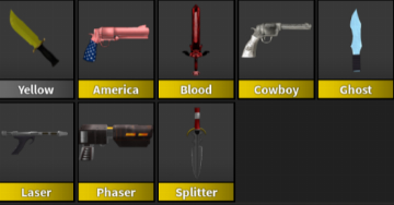 [PROMOÇAO] FACAS E GODLY | SETS | - Roblox - Murder Mystery 2 - GGMAX