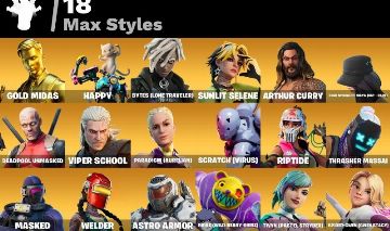61 skins +Gold Midas+ hot marat - Fortnite - Contas Fortnite - GGMAX