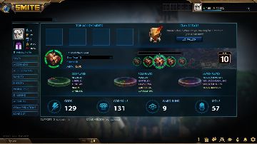 Conta Smite Lvl 41 com 131 Skins Godpack - Smite - GGMAX