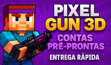 PROMOÇAO IMPERDÍVEL! UPO SUA - Pixel Gun 3D - GGMAX
