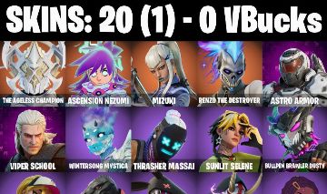 CONTA FORTNITE COM 20 SKINS VIPER - Fortnite - Contas Fortnite - GGMAX