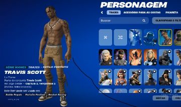 CONTA FORTNITE C/ TRAVIS SCOTT, MINTY, - Fortnite - Contas Fortnite - GGMAX