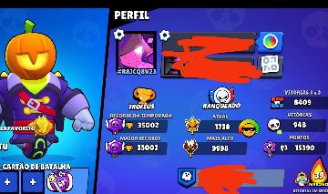 CONTA DE BRAWL STARS 35K DE TROFÉUS+ - Brawl Stars - GGMAX