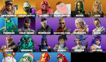 CONTA COM SUBZERO CRYPTIC + 1700 VBUCKS - Fortnite - Contas Fortnite ...