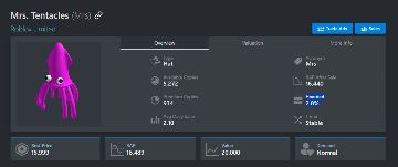 Mrs. Tentacles - Limited Roblox - Roblox - Outros jogos Roblox - GGMAX