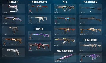 Conta Pacote Zero Fang e mais! TOTAL - Valorant - Contas - GGMAX