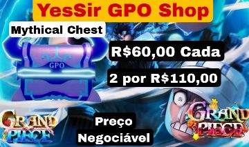 GPO - Grand Piece Online, Mythical Chest - Roblox - Grand Piece - GGMAX
