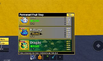 Conta Blox fruits + KITSUNE PERMA + - Roblox - Blox Fruits - GGMAX