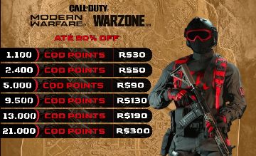 COD POINTS CALL OF DUTY WARZONE - Call of Duty - COD Warzone - GGMAX