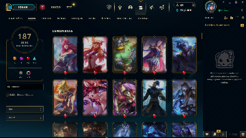 Conta De LOL+VALORANT 187 Skins LOL - League of Legends - Contas - GGMAX
