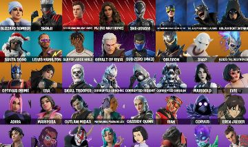 53 Skins | Shinji | Tryhard | Mulher - Fortnite - Contas Fortnite - GGMAX