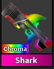 Shark Chroma- Murder Mystery 2 MM2 - Roblox - Outros jogos Roblox - GGMAX