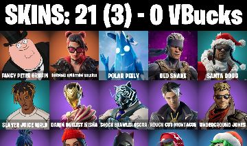 CONTA FORTNITE COM 21 SKINS FANCY - Fortnite - Contas Fortnite - GGMAX