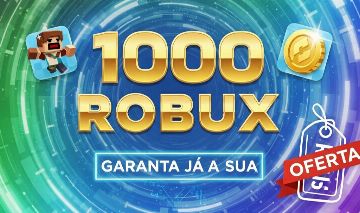 CONTA ROBLOX COM 1000 ROBUX - Roblox - Outros jogos Roblox - GGMAX