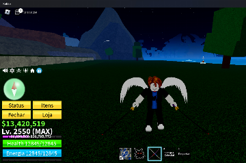 CONTA COM ANGEL V4 FULL + CDK + SG + GH - Roblox - Blox Fruits - GGMAX