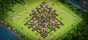 CV8 FULL, com 5 construtores e 1000 - Clash of Clans - GGMAX