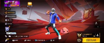 Conta extremamente gemada com ump ruby, - Free Fire - Contas Free Fire ...