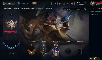 Conta gold com sett de prestigio, fpx gp - League of Legends - Contas ...