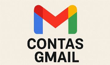 3 CONTAS GMAIL / GOOGLE NOVA e ADS - Emails - GGMAX