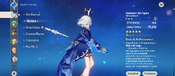 Furina c3 + bis + baizhu + espada - Genshin Impact - Contas - GGMAX