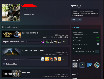 CONTA PRIME CS - Counter Strike 2 - Contas e outros - GGMAX
