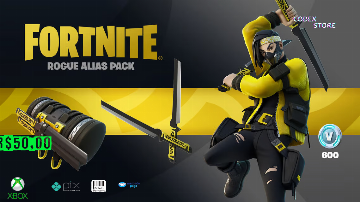 Fortnite - Rogue Alias Pack - Fortnite - Skins Fortnite - GGMAX