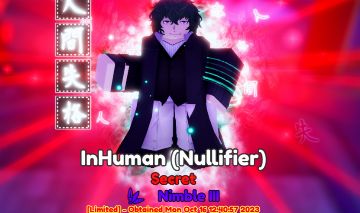 Dazai-inhuman evo-anime adventures - Roblox - Anime Adventures - GGMAX