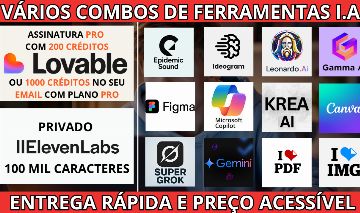 CLAUDE AI PRO | ELEVENLABS | IDEOGRAM | - Inteligência Artificial - GGMAX
