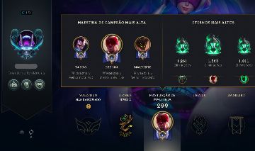 CONTA LEAGUE OF LEGENDS - 252 SKINS - - League of Legends - Contas - GGMAX