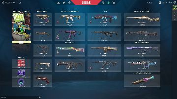 CONTA VALORANT COM MUITAS SKINS, +1400 - Valorant - Contas - GGMAX
