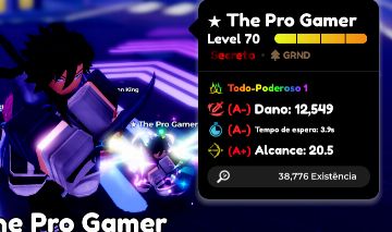 SJW ALMIGHTY VALOR NEGOCIAVEL - Roblox - Anime Defenders - GGMAX