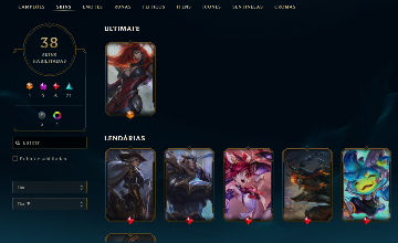 Ultimate da MF / 38 skins / 1578 RP/ - League of Legends - Contas - GGMAX