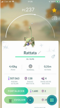 RATTATA SHINY - Pokemon GO - GGMAX