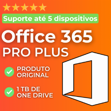 Office 365 Pro Plus | 5 dispositivos | - Softwares e Licenças - GGMAX