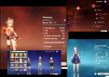 Conta Yoimiya C1 e Ayaka - Genshin Impact - Contas - GGMAX
