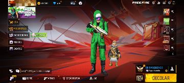 CONTA LEVEL 74, 500 PEITORAIS MUITO - Free Fire - Contas Free Fire - GGMAX