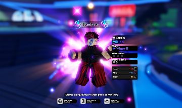 Conta Com Akaza Shiny Z+ SPA, LVL 58, - Roblox - Anime Vanguards - GGMAX