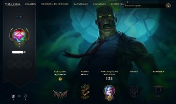 FERRO IV + 37 CAMPEÕES + 5210 EA + 7 - League of Legends - Contas - GGMAX