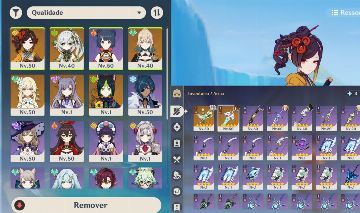 Ar 47 Nahida+bis+Chiori+Espada - Genshin Impact - Contas - GGMAX