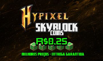 |1M = R$0,25| Hypixel SkyBlock coins - Minecraft - GGMAX