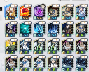 CONTA MARS+LOTUS E CHARMY+GAUCHE&SOLID - Black Clover Mobile - GGMAX