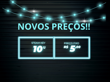 10 STEAM KEYS ALEATÓRIAS (MENOR PREÇO) - Steam - Códigos e Keys - GGMAX