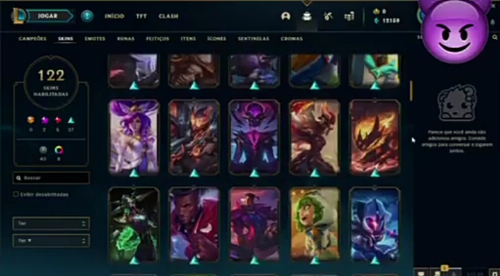 Vendo conta Dima 4 - League of Legends - Contas - GGMAX